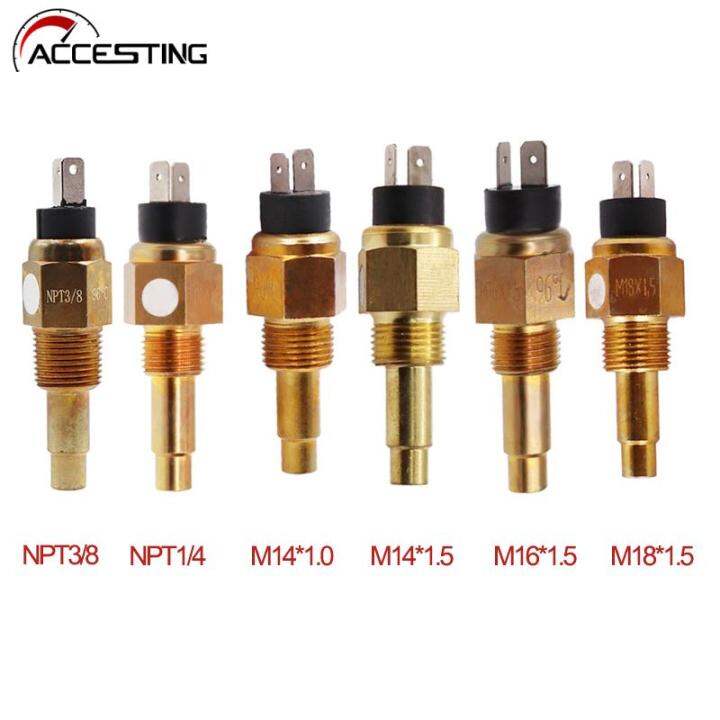 （100 Authentic stock）Water Temperature Sensor For Car Boat Marine Water ...