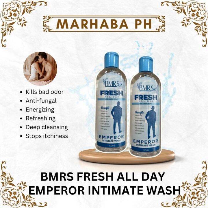 EMPEROR INTIMATE WASH/Original BMRS Fresh All Day EMPEROR MASCULINE ...