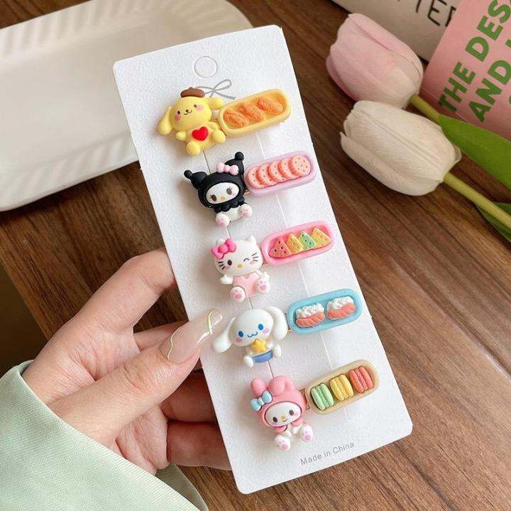 Jepit Poni Sanrio Snack Jepit 3D Jepit Rambut Anak Lucu Banget Hair ...