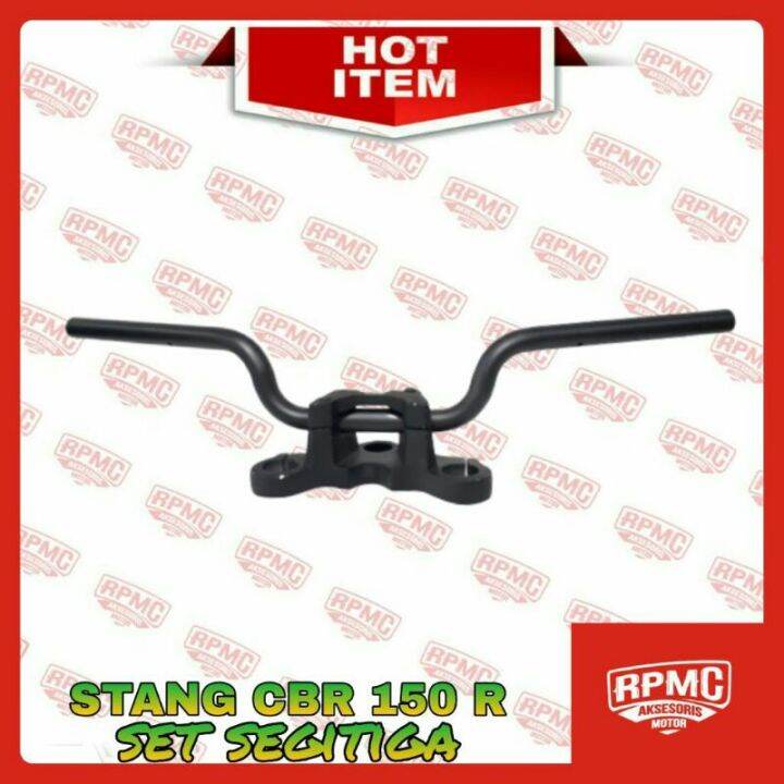 STANG CBR STIR HONDA CBR 150 ORI SET SEGITIGA ATAS CBR 150 | Lazada ...