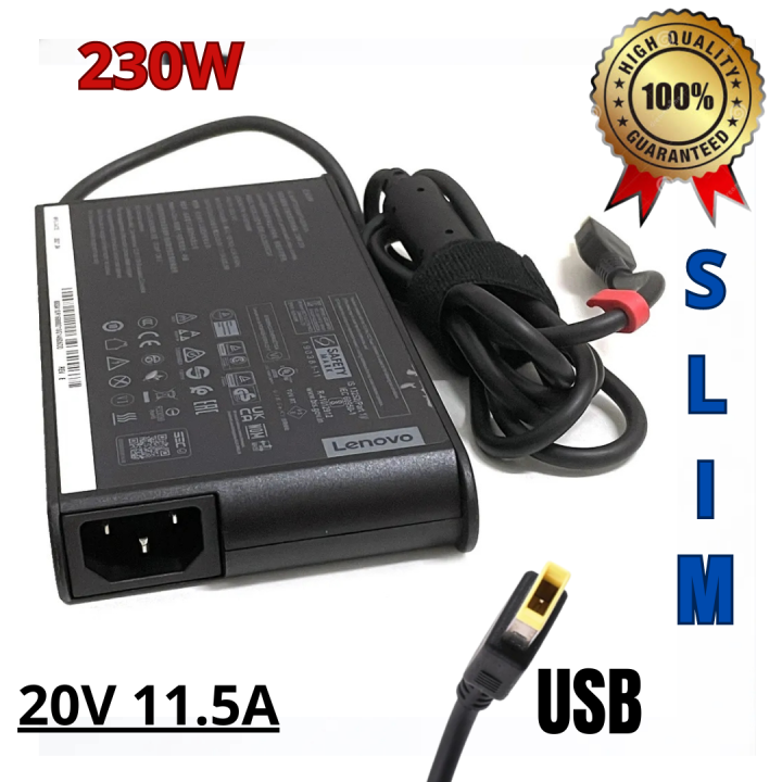 Charger Laptop Lenovo 230w Slim ADL230NLC3A ADL230NDC3A ADL230SDC3A ...