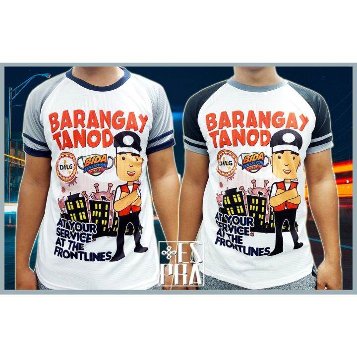 Barangay Tanod Jersey Sublimation Shirt | Lazada PH