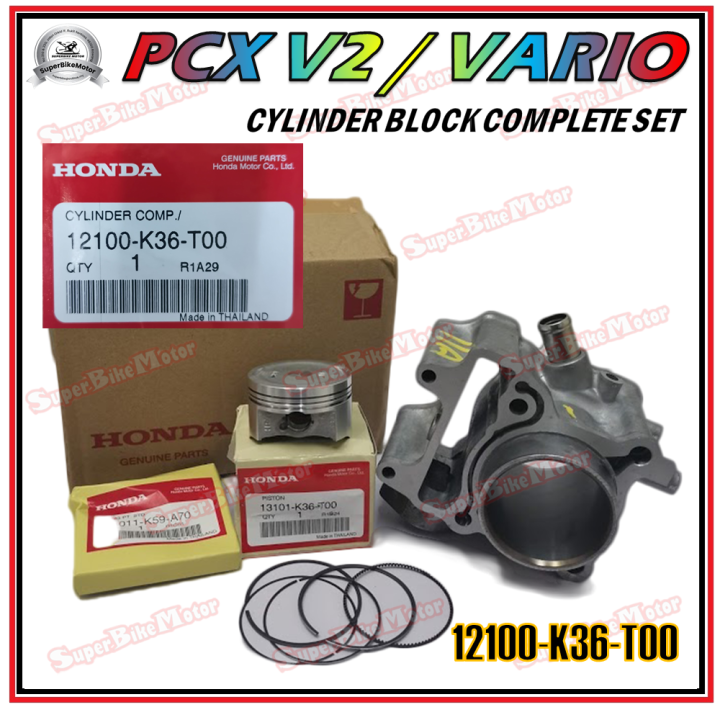HONDA PCX150 V2 / VARIO 150 - 100% Original HONDA Standard Block ...