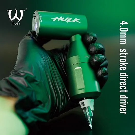 AVA WIRELESS PEN HULK PEN Stroke 4.0mm เครื่องสักฮอคไร้สาย เครื่องสักฮอ ...