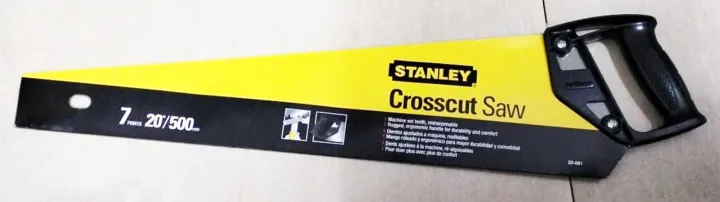 ORIGINAL STANLEY HAND SAW BLADE 20 INCHES PART NO. 20-081 ( 7 POINTS 20 ...