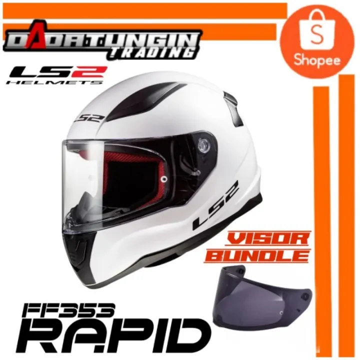 LS2 FF353 Rapid Mono Fullface Helmet W/ Visor Bundle | Lazada PH