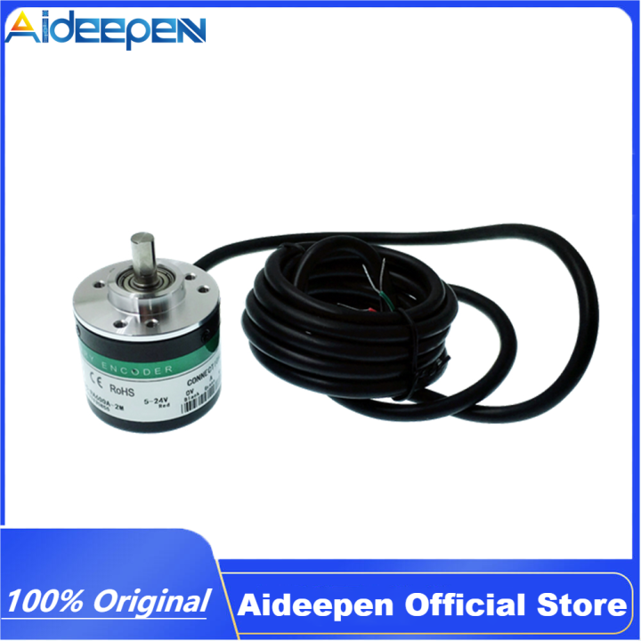 Original Aideepen Photoelectric Rotary Encoder 1000 Pulses 1000 Lines ... Original Aideepen Photoelectric Rotary Encoder 1000 Pulses 1000 Lines ...