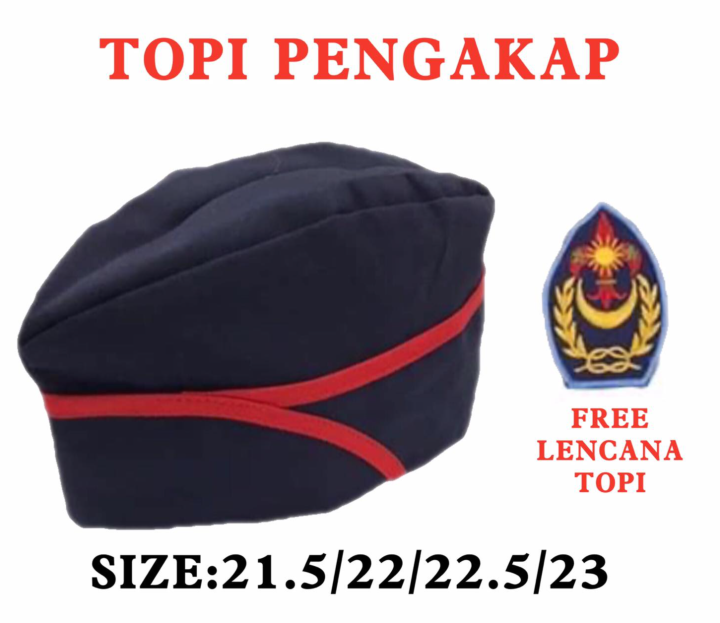 TOPI PENGAKAP WITH FREE LOGO TOPI/PENGAKAP ACCESSORIES | Lazada