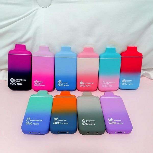 PK AEBAR TOHA Vape 5 CHILLAX PLUS 6000 PUFFS Dispo Pod MENTHOL TOBACCO ...