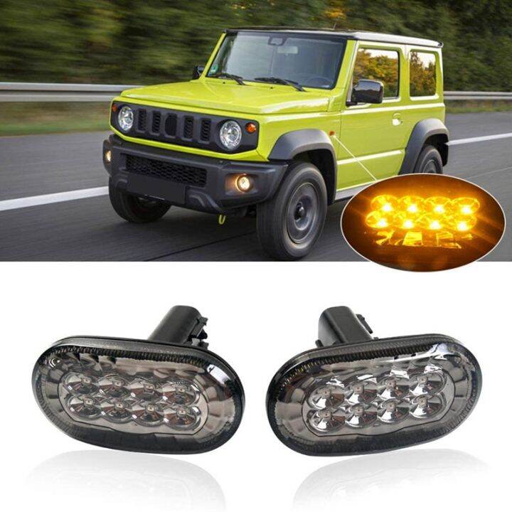 Car LED Turn Signal Lights Lamps Side Markers for Suzuki Jimny JB64 JB74 JB64W Sierra JB74W ...