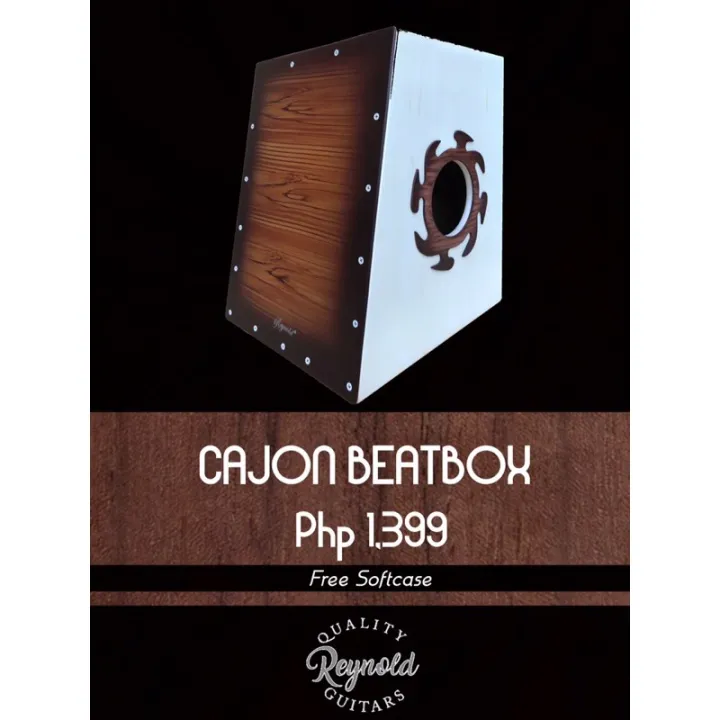 Reynold Classic White Percussion Beatbox/Cajon | Lazada PH