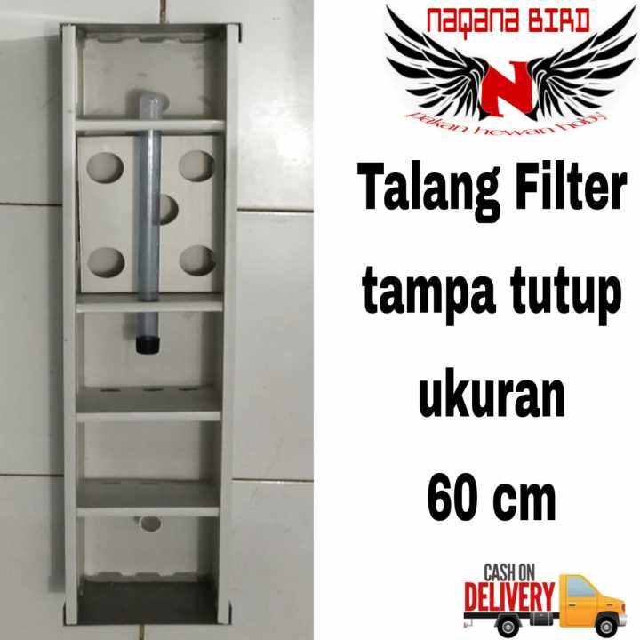 talang Filter Talang Aquarium panjang 60 cm Talang tampa tutup | Lazada ...
