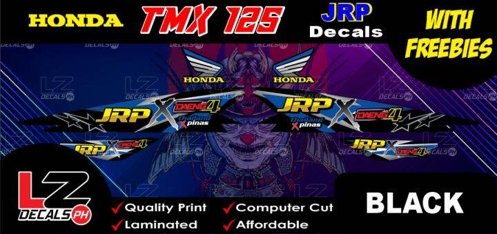 Honda TMX 125 JRP Stock Decals/ Stickers with Freebies | Lazada PH