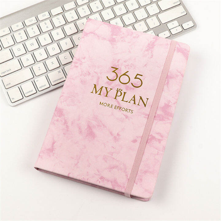 A5 2023วาระโน๊ตบุ๊คหน้าภาษาอังกฤษวางแผน Notepad 365วันสำหรับธุรกิจ ...