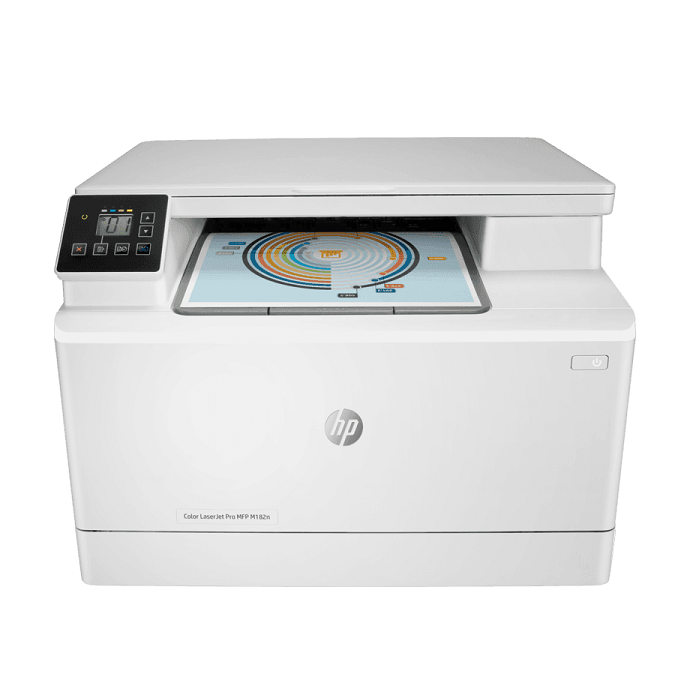 HP Color Colour LaserJet Pro MFP M182n Print Scan Copy Laser Printer ...