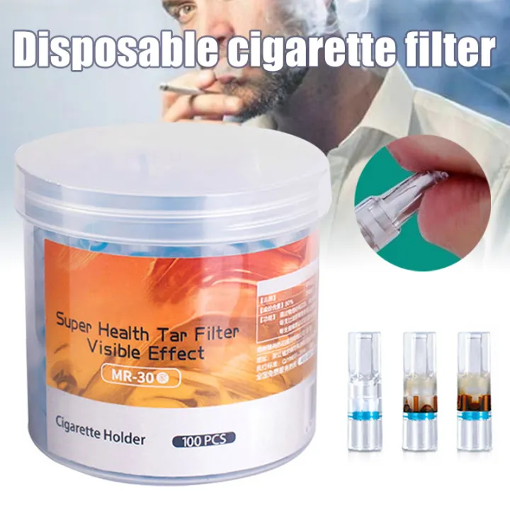 【Ready Stock】Adous Cigartette Filter 100pcs Disposable Smoking Filter ...