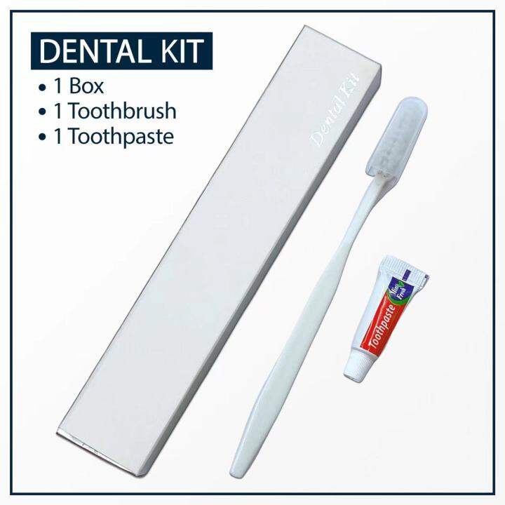 Hotel Kit disposable toothbrush and toothpaste set boxed （50pcs）( 100 ...