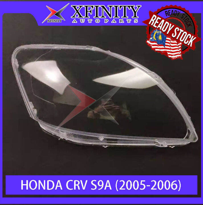 HONDA CRV S9A 05 06 HEADLAMP COVER / HEADLIGHT COVER / HEADLAMP LENS ...