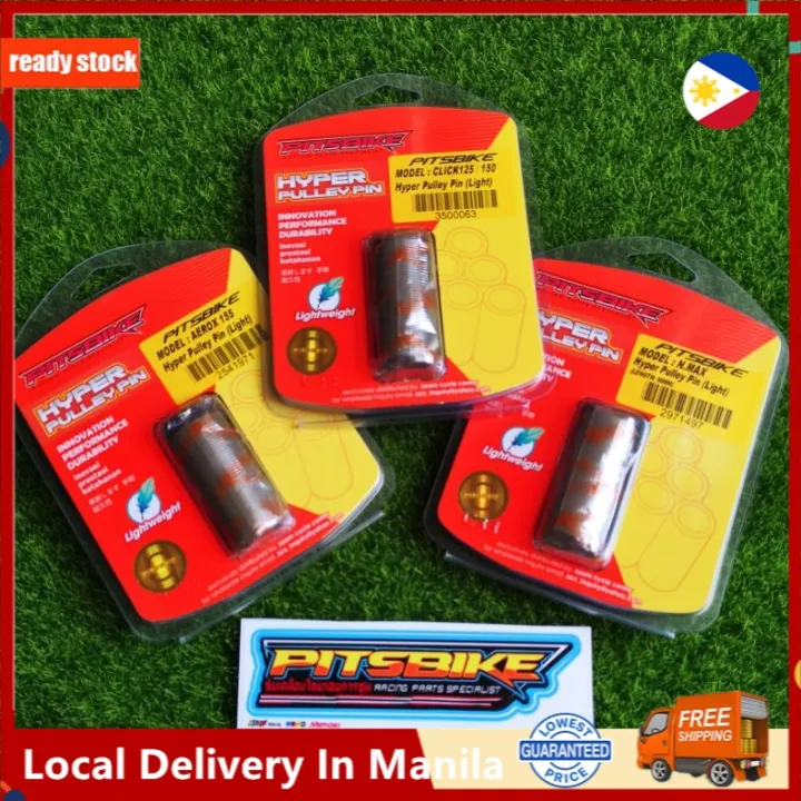 Manila Stock PITSBIKE Hyper Pulley Pin for AEROX & NMAX V1, V2/CLICK ...
