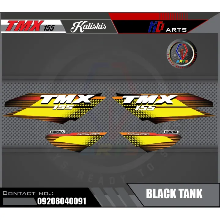 sticker decals motorcycle TMX 155 Decals Kaliskis Customized Motorcycle ...