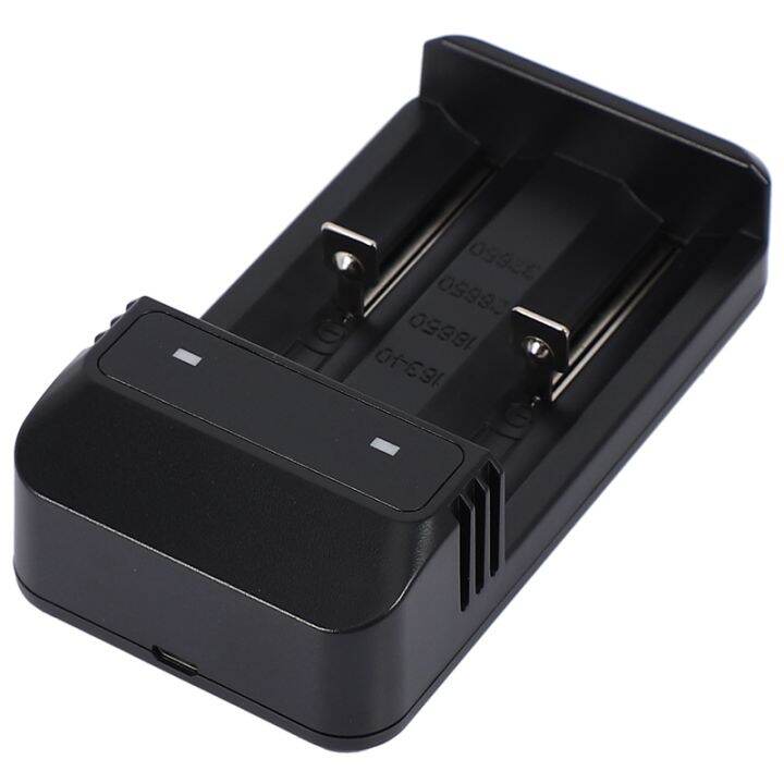 Dual Solts Smart Charger for 32650 26650 18650 17670 16340(Cr123A ...