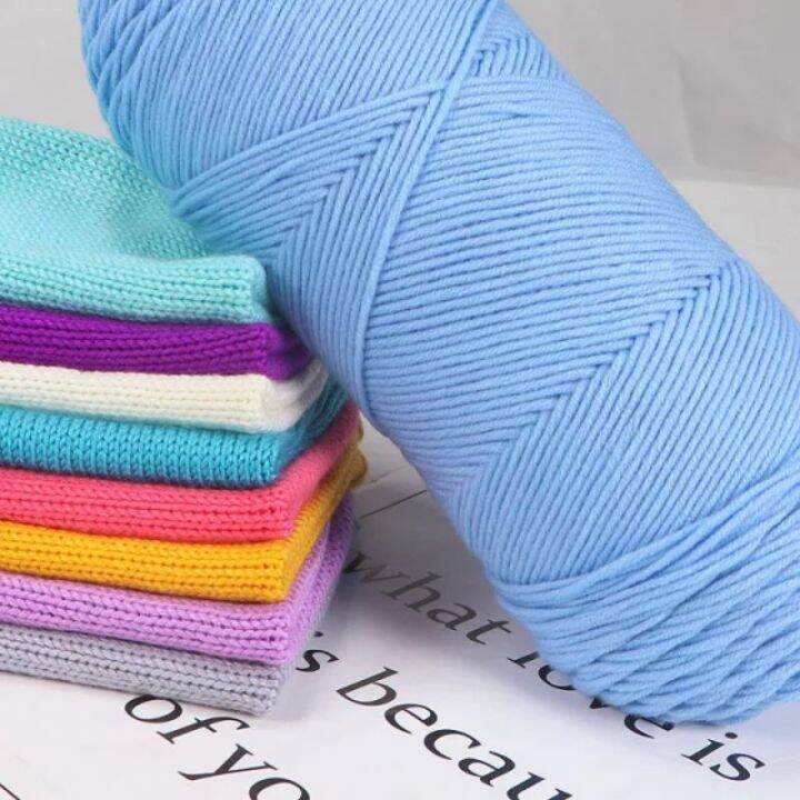 Jumbo 5 ply Milk Cotton Yarn 185-200 grams | Lazada PH