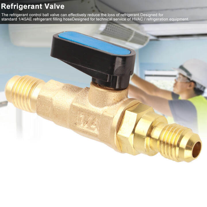 [Fancytoy] 1/4SAE Air Conditioning Refrigerator Tools Refrigerant ...