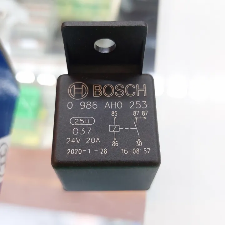 Relay BOSCH 24V / 24 Volt 5 Pin / Kaki 20A Taiwan | Lazada Indonesia