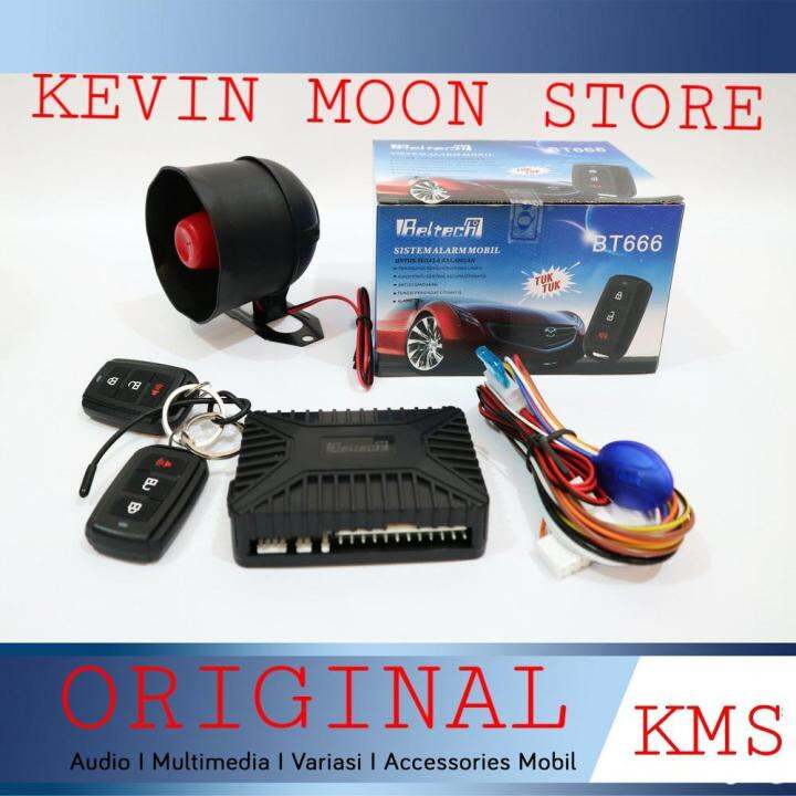 Alarm mobil beltech bt666 model kunci all new avanza xenia universal ...