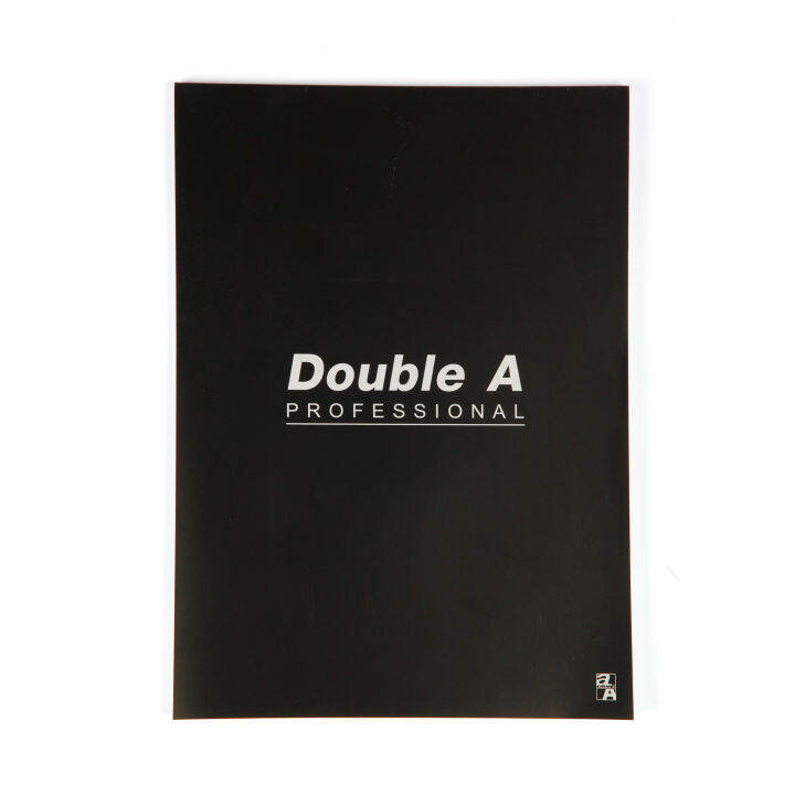 สมุดรายงาน A4 70แกรม (50แผ่น) ดำ Double A | Lazada.co.th