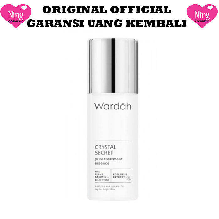WARDAH CRYSTAL SECRET Pure treatment Essence 50ml/100ml ORIGINAL ...
