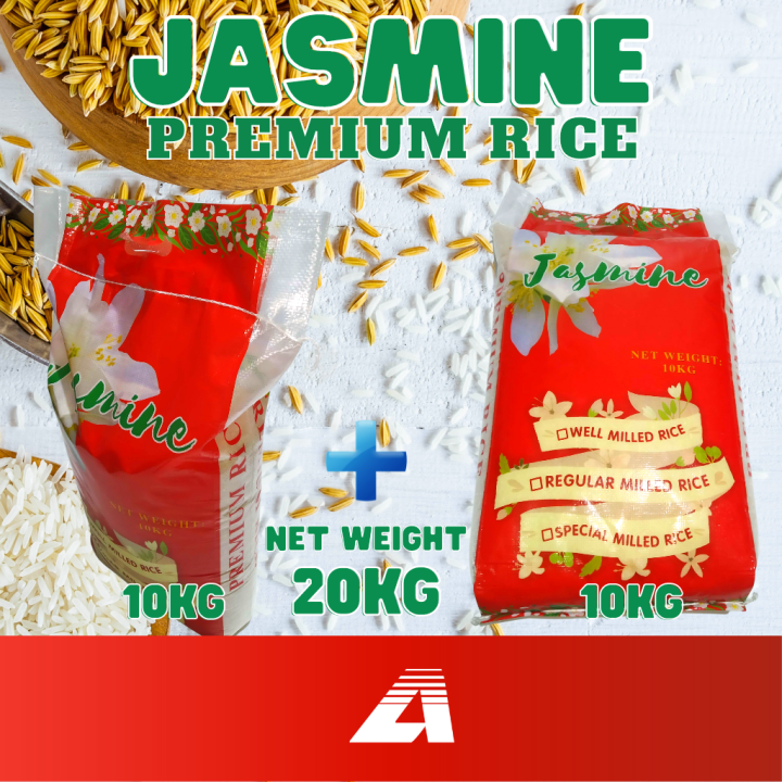 Jasmine Red Bagong Ani Well Milled Premium Rice from Isabela 20kg ...
