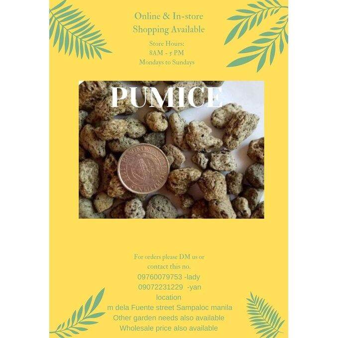 Pumice Corn sold by 15kg FOR PLANTS NATURAL AERATION OF THE SOIL ...