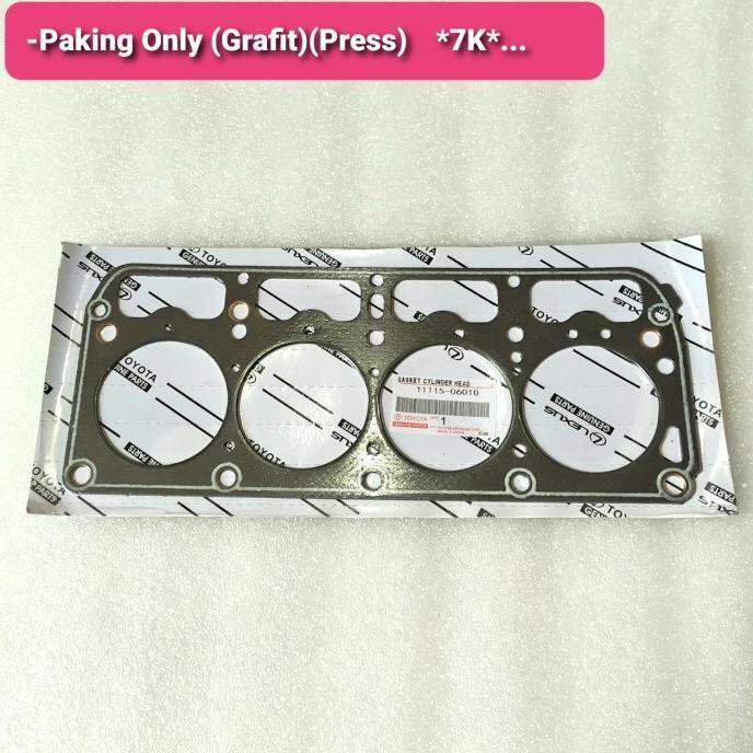 Packing / Paking Only / Gasket Cylinder Head Toyota Kijang 7K Grafit ...