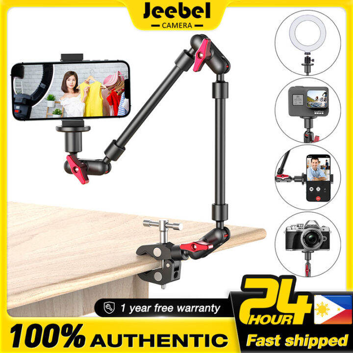 23 Inch Aluminum Magic Arm Super Crab Clamp Phone Holder Articulated ...