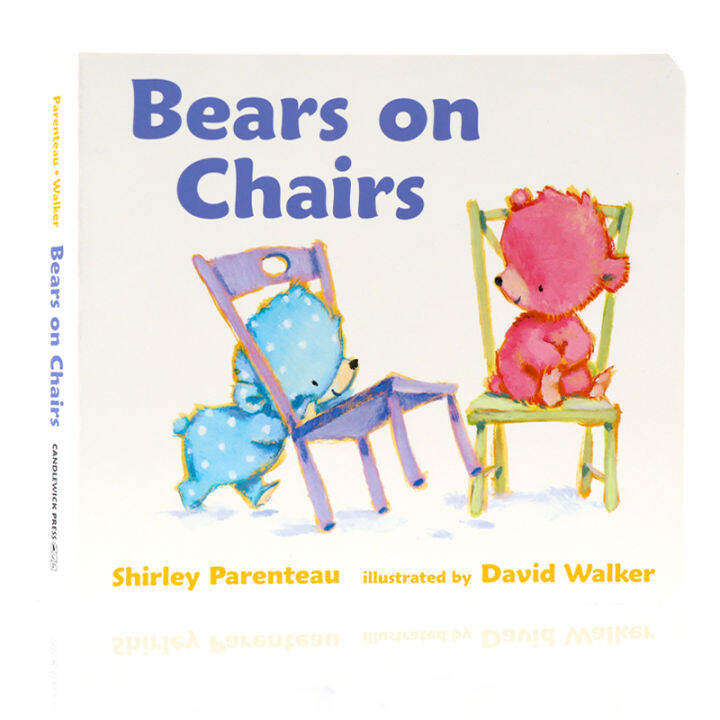Bears on chairs original English picture book bear paperboard Book ...