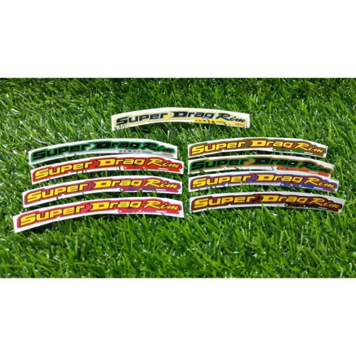 SuperDrag Rim Sticker(SDR) For Rim | Lazada PH
