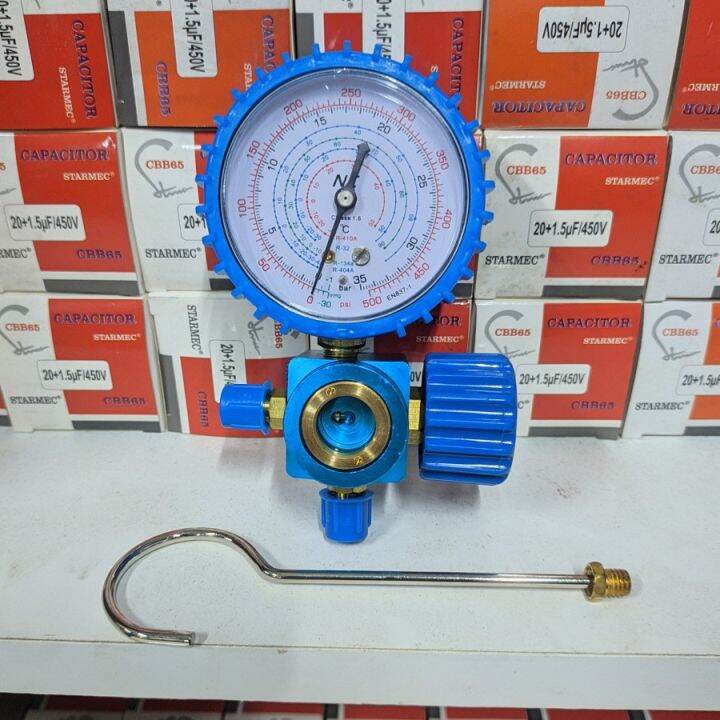 Manifold AC Single High NC R32 R410 R22 R134A 500psi | Lazada Indonesia