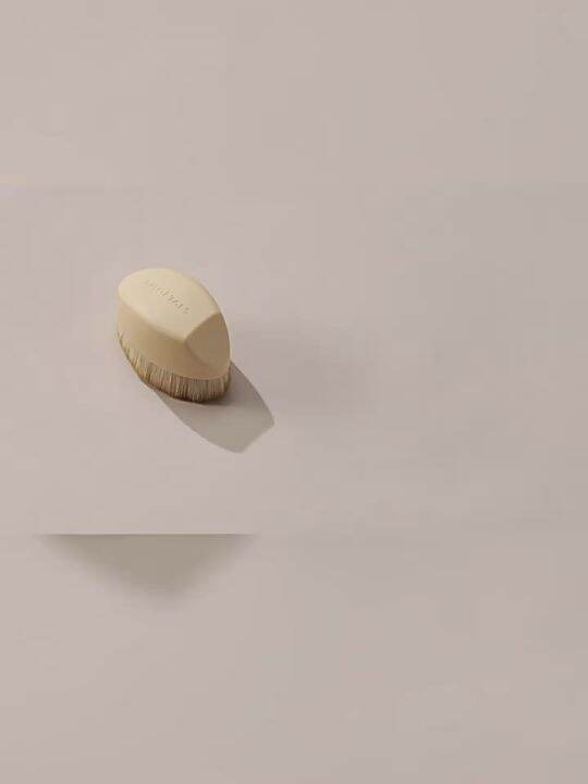 AMORTALS Powder Foundation Brush Easy Smear-Proof Makeup 55 No. Makeup ...