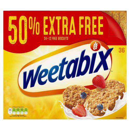 WEETABIX Original Weetabix 36-pack - 36 x 20g = 720g IMPORTED CEREAL ...