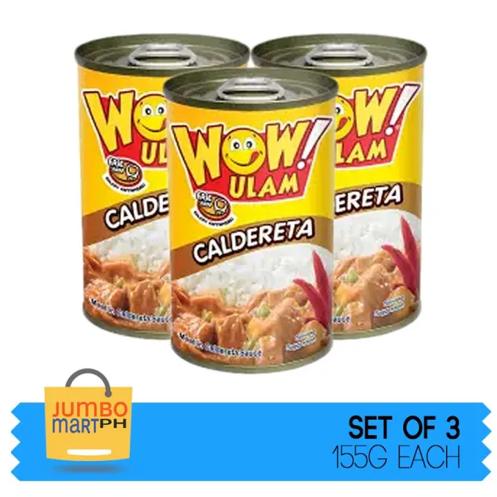 WOW ULAM CALDERETA 155G / SET OF 3 | Lazada PH