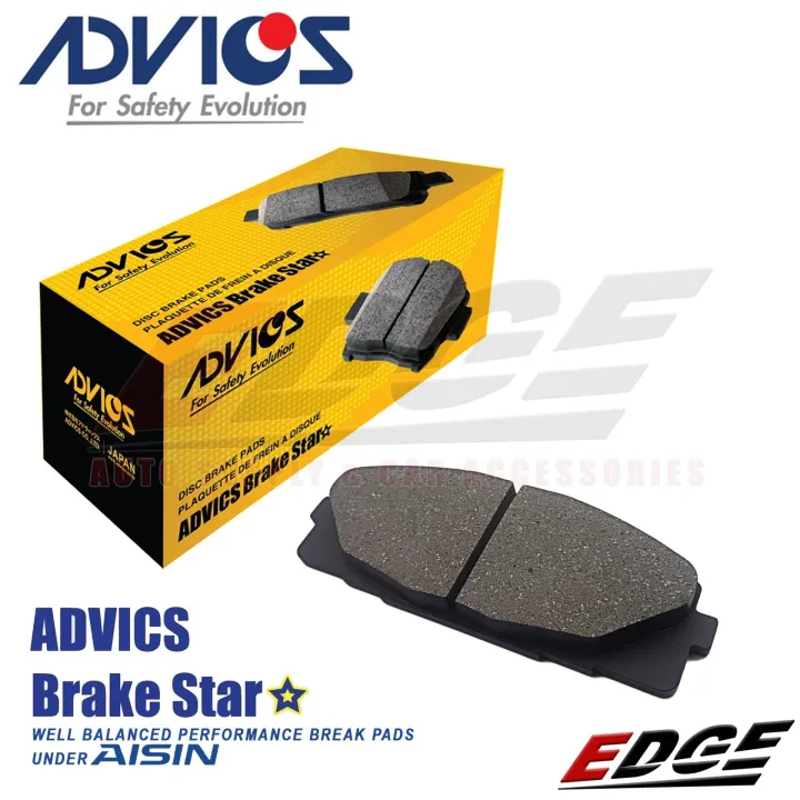 Disc Brake Pads - ADVICS - Toyota Hiace D4D / Commuter KDH 2005-2013 - 4pcs/set - Bendix ...