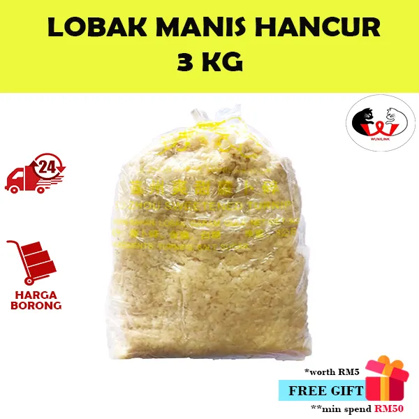 Sweetened Turnip 爽甜萝卜碎 / Sayur Lobak Manis Hancur [3 KG] | Lazada