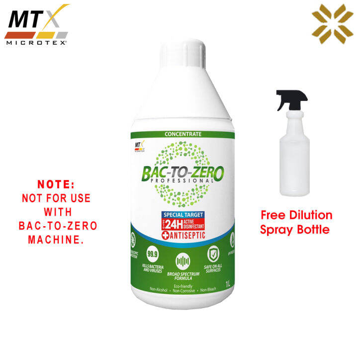 Microtex Bac To Zero Special Target 1000ml - Anti-bac (Antiseptic 24 ...