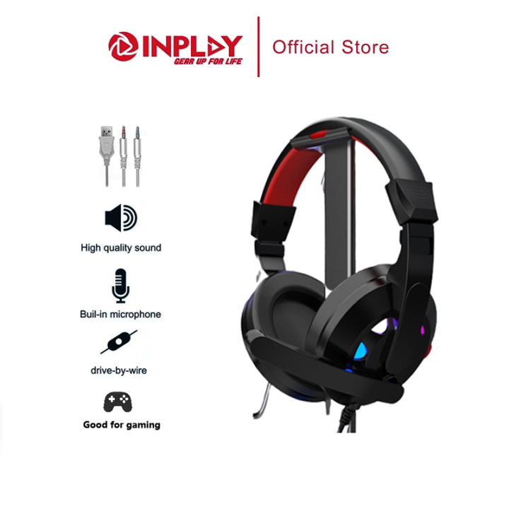 Inplay S300 RGB Gaming Headset With Mic Headphone For PC and Laptop ...