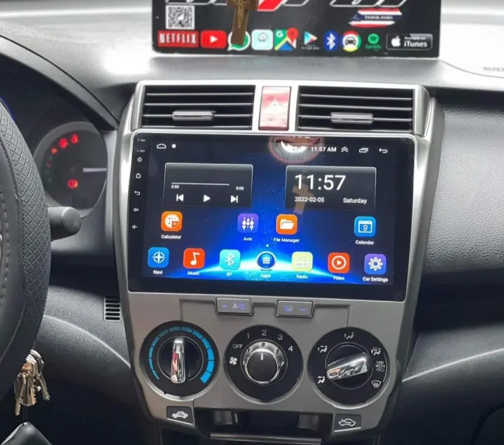 T3 Honda City 10'' 2008-2013 (2GB RAM 32GB ROM) ASTRAL android head ...