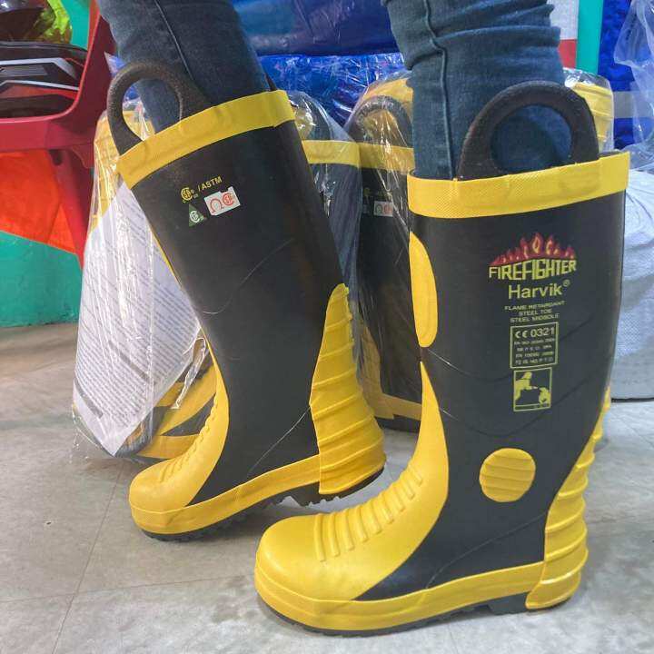 Fireman Boots Fire Master-Harvick Brand | Lazada PH