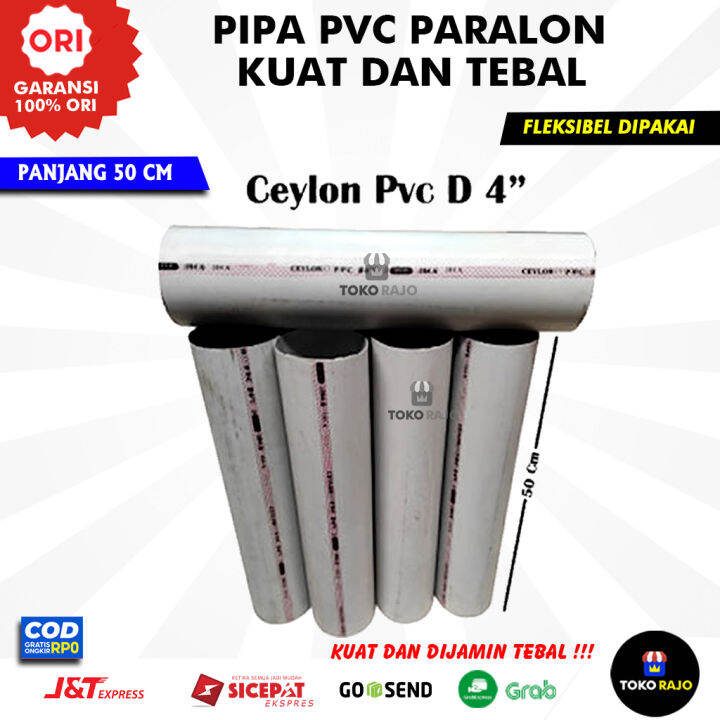 PIPA PVC PARALON POTONGAN 50 cm | Lazada Indonesia