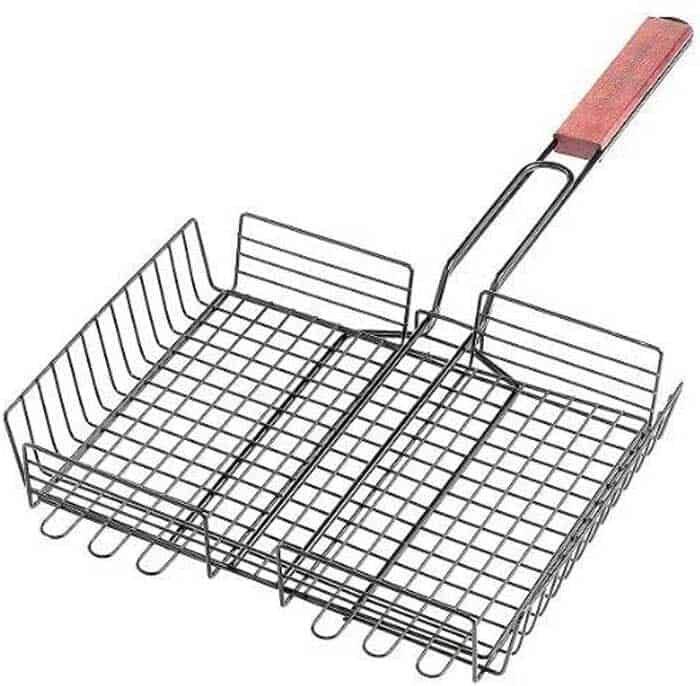 Fish grill net basket Iron material grill grill basket fish vegetable ...