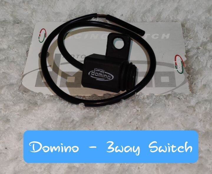 DOMINO Mini driving light 3 way switch Alloy low-off-high left mounted ...